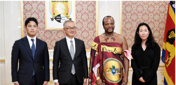 King Mswati III Receives Letters of Credence from Japan’s Ambassador ...